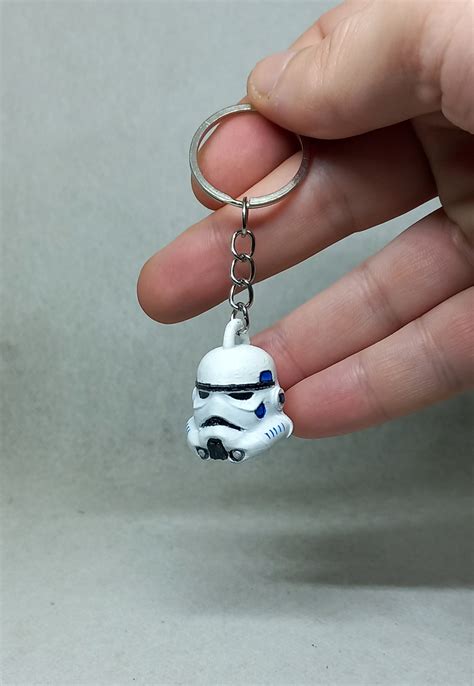 Stl File Stormtrooper Keychain・3d Printer Design To Download・cults