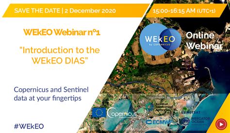 Wekeo Webinar 1 Introduction To The Wekeo Dias Copernicus