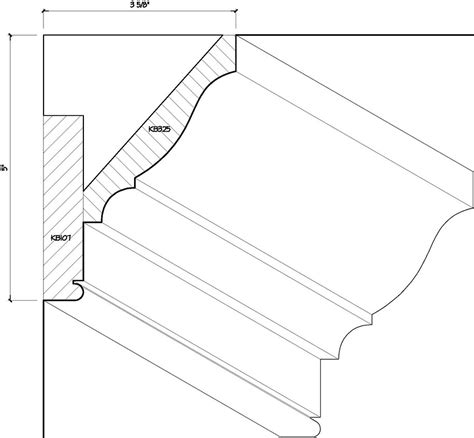 Colonial Revival Cornice 2 Profile Kuiken Brothers