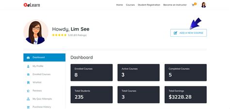 Frontend Course Creation Elearning Marketplace