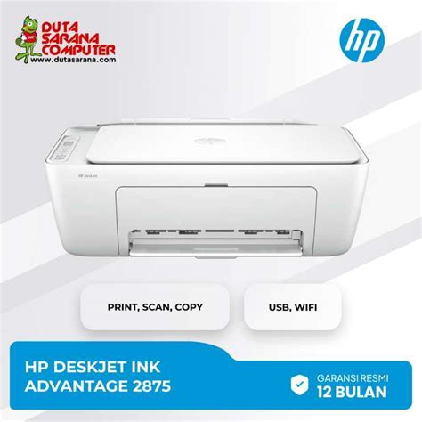 Promo Printer Deskjet Hp 2875 Print Scan Copy Wifi Pengganti Printer