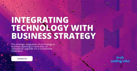 how strategic tech integration can boost business planning tech coding labs posted on the
