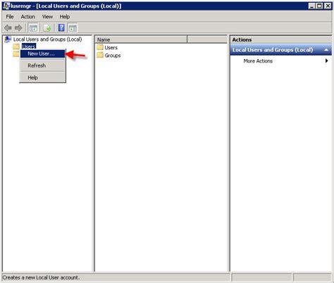 how to create an ftp user in windows server 2008 applied innovations public knowledgebase
