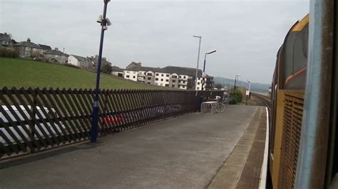 Drs Class 37 Departs Arnside Youtube