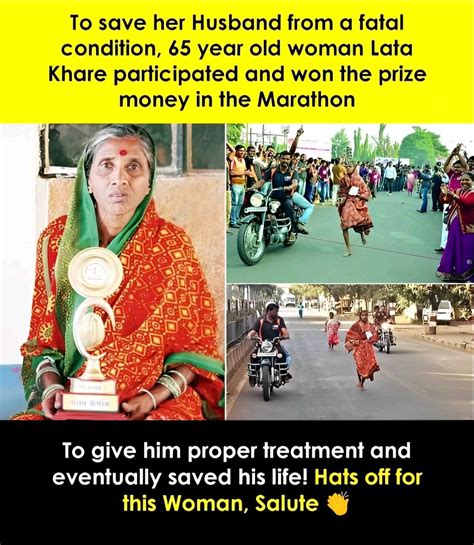 Kamleshwar Kalbhut On Linkedin When A 65 Year Old Lata Khare Ran A