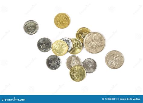 Malaysian Ringgit Coins Stock Image Image Of Finance 139728801