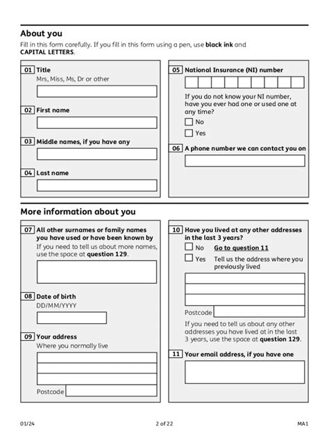 Maternity Allowance Form Online Fill Out And Sign Online Dochub