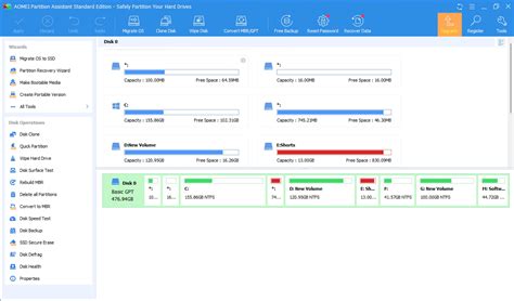 Aomei Partition Assistant Standard Edition A Comprehensive Tool For