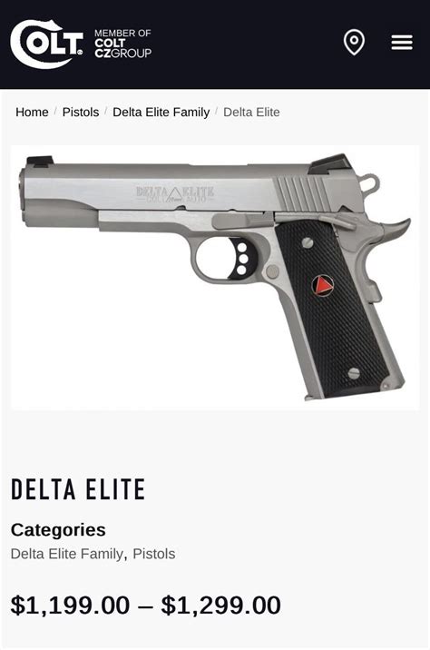 Will Normal 1911 Grips Fit On The Colt Delta Elite 10mm Or Is It A