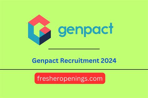 Genpact Off Campus Drive 2024 Mass Hiring For Freshers Salary Estimated 8 Lpa