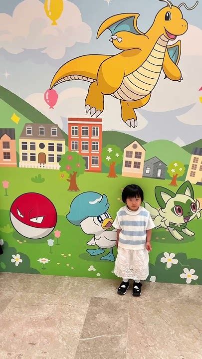 잠실 석촌호수 대형 라프라스 포켓몬타운 2024 팝업스토어 우예남매와 서울나들이 석촌호수 포켓몬 팝업스토어 남매육아 Pokemon Shorts Youtube