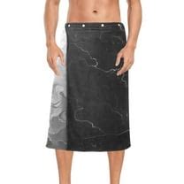 Towelselections Mens Wrap Adjustable Cotton Terry Spa Shower Bath Gym