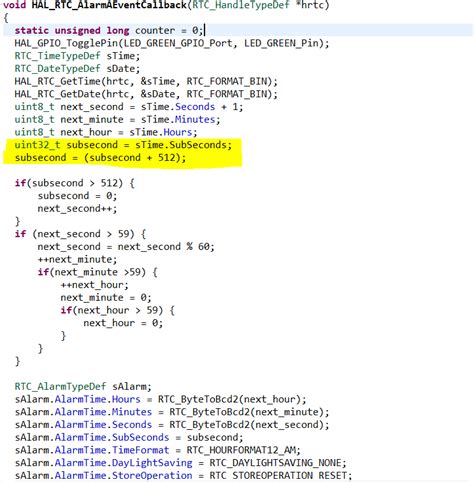 Solved How To Generate Periodic Alarm Interrupt From Rtc