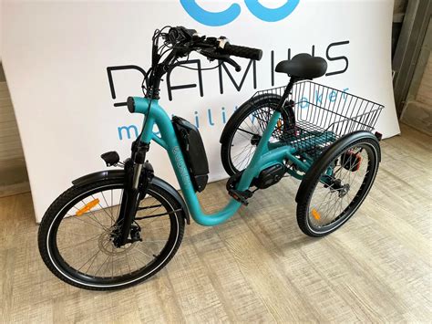 Damius Un Tricycle Adulte électrique Made In France