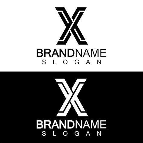 Premium Vector Letter X Vector Logo Template Illustration Design