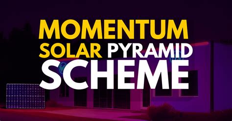 Momentum Solar Pyramid Scheme Cost Facts Updated 2025