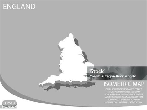 영국 요소의 흰색 등각 투영 지도 회색 개념 지도의 배경은 쉽게 편집하고 사용자 정의할 수 있습니다 주연10회 3차원 형태에 대한 스톡 벡터 아트 및 기타 이미지 Istock