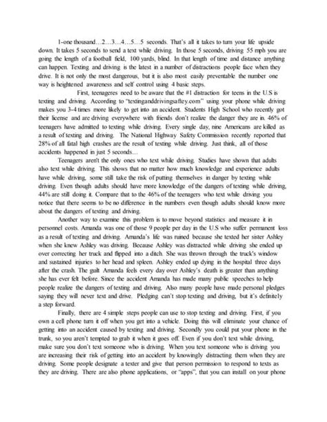 Texting While Driving 2012 Margaret Franklin Ppt