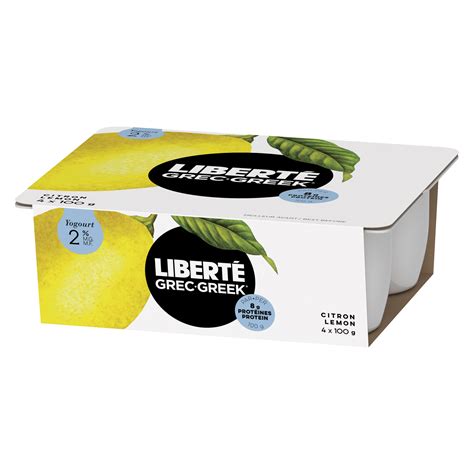 Liberte Greek Yogurt Lemon Powells Supermarkets