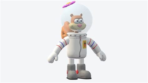 Nasb 1 Sandy Cheeks Download Free 3d Model By Smf Features