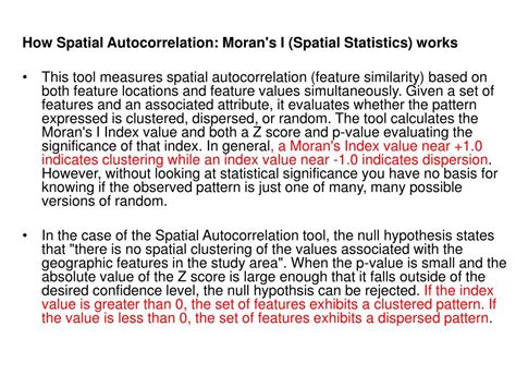 ppt spatial statistics powerpoint presentation free download id