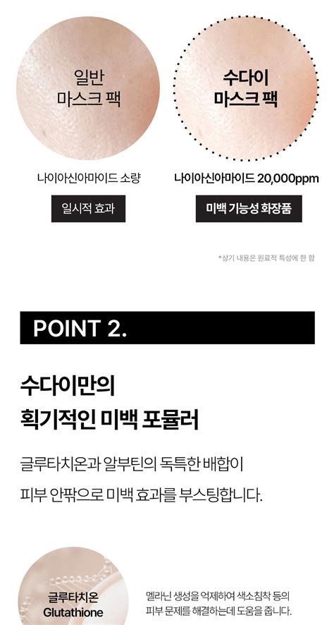 화이트닝 앤 스팟츠 라이트닝 페이셜 마스크 Sudee