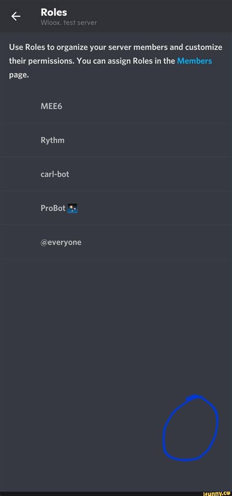 Bug Roles Use Roles To Organize Your Server Members And Customize