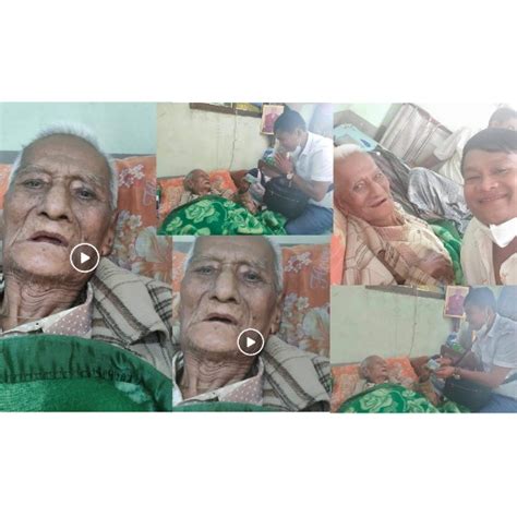 ကျန်းမာရေးကြောင့် ဆေးကုသမှုခံယူနေရတဲ့ လူရွှင်တော်ကြီးဦးစိန်ရိုးကို သွားရောက်လှူဒါန်းပြီး လက်ရ