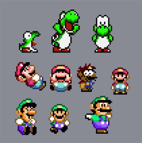 Goofy Lookin Smw Sprites I Found Fandom