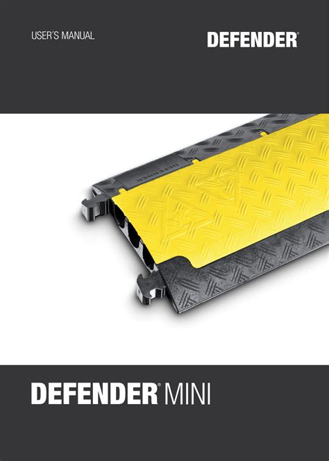 Defender Mini Lux User Manual
