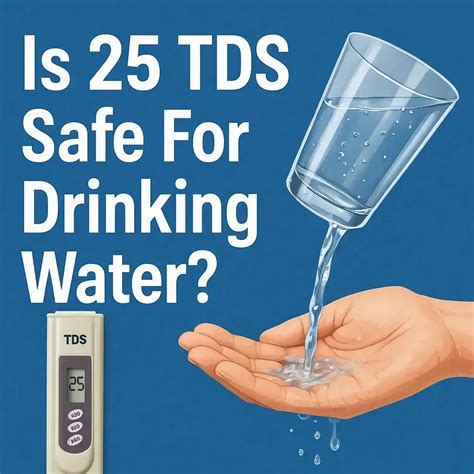 Is 25 Tds Safe For Drinking Water Plumint