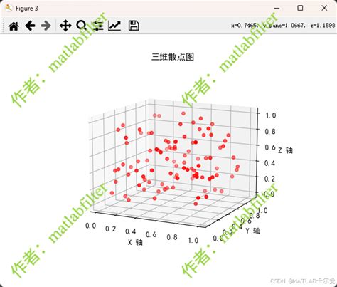 【免费小例程】python绘制三维图（散点图、曲线图、表面图、柱状图）的一些方法附完整的代码和结果展示，带注释方便修改python画三维