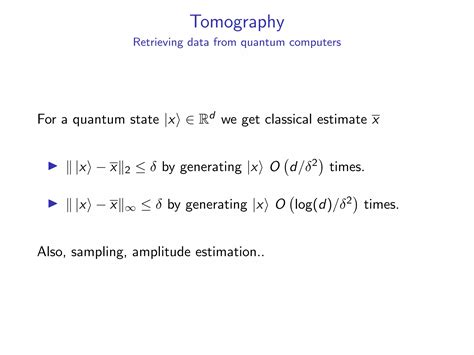 Quantum Machine Learning And Qem For Gaussian Mixture Models Alessandro Luongo Ppt