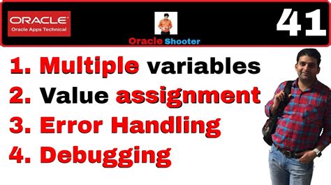 Apps Technical 41 How To Use Multiple Variables And Its Assignment