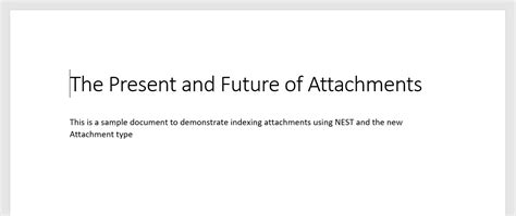 The Future Of Attachments For Elasticsearch And Net Elastic Blog
