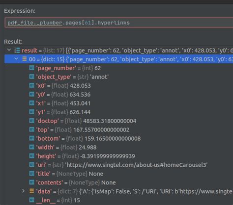 hyperlinks have negative height · issue 845 · jsvine pdfplumber · github