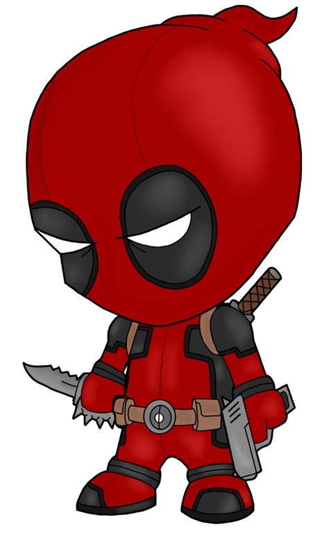 Dibujo De Deadpool A Lapiz