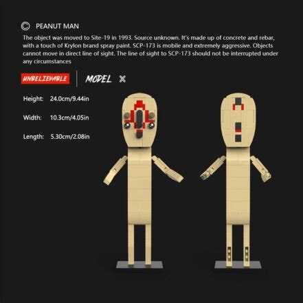 SCP Modular Bricks Set SCP Foundation Shop