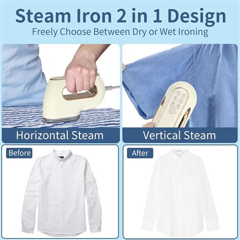 Portable Travel Steamer Iron For Clothes Mini Handheld Garment Steam