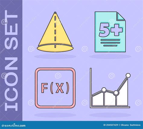 Set Graph Schedule Chart Diagram Geometric Figure Cone Function