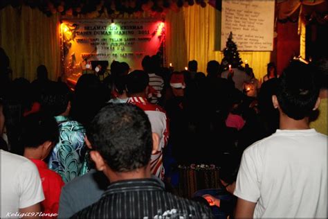 Uma Juman Long Koyan Sungai Asap Belaga Krismas Di Uma Juman