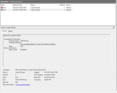 Asp Net Core GenerateEmailConfirmationTokenAsync User Generates Error Encryption Failed