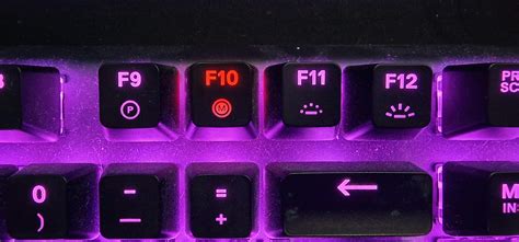 F10 Key Lost Ability To Show Blue Anything I Can Do Rsteelseries