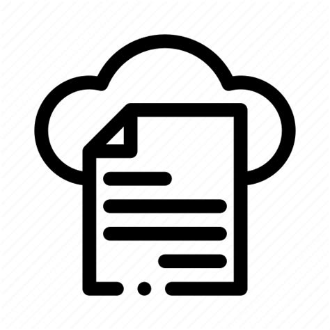 Cloud Computing Data Storage File Database Icon Download On