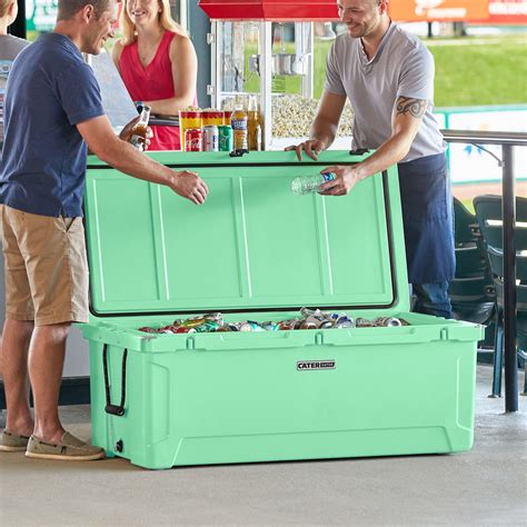 Catergator Cg200sf Seafoam 210 Qt Rotomolded Outdoor Cooler Ice