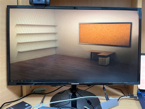 모니터 반이 어두워요 지식in