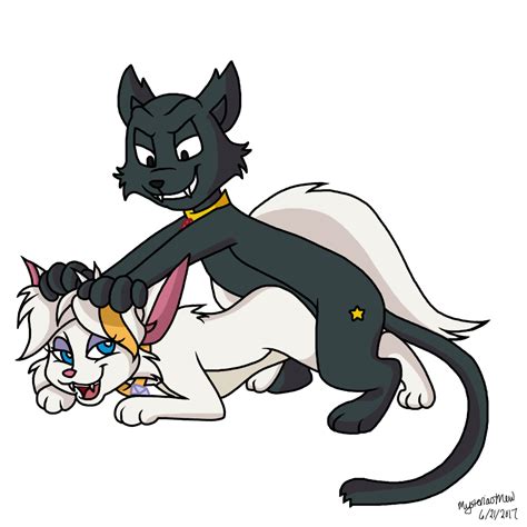 Rule 34 2017 All Fours Blue Eyes Collar Doggy Style Feline Female