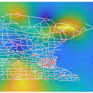 Level sets and colour map of a right a noisy function g f δ Download Scientific Diagram
