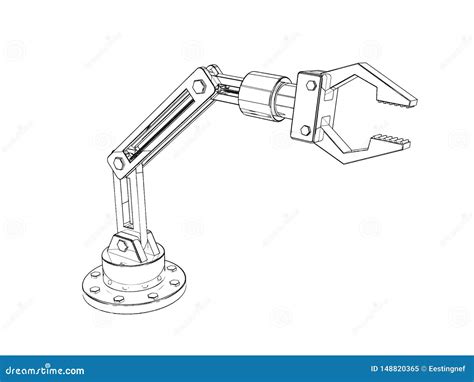 Robot Arm Sketch