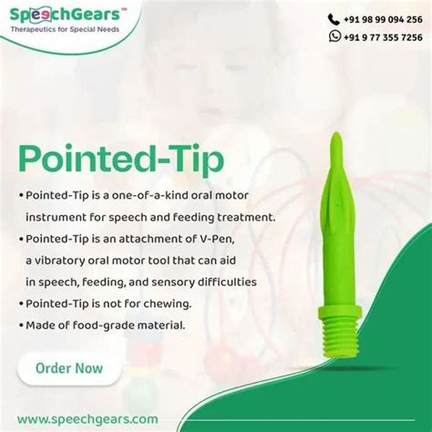 Pointed Tip V Pen Attachment Therapy Tool At ₹ 449 Piece In Noida Id